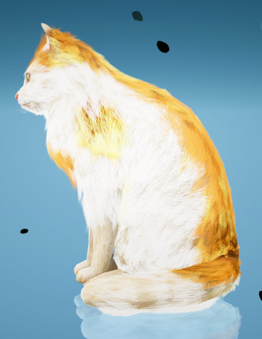 BDO Fashion | Black Mask Cat (Black Desert Online)