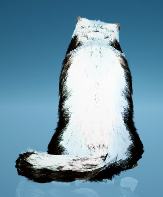 BDO Fashion | Black Mask Cat (Black Desert Online)