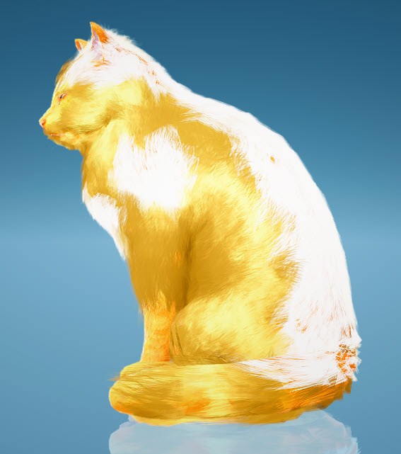 BDO Fashion | Black Mask Cat (Black Desert Online)