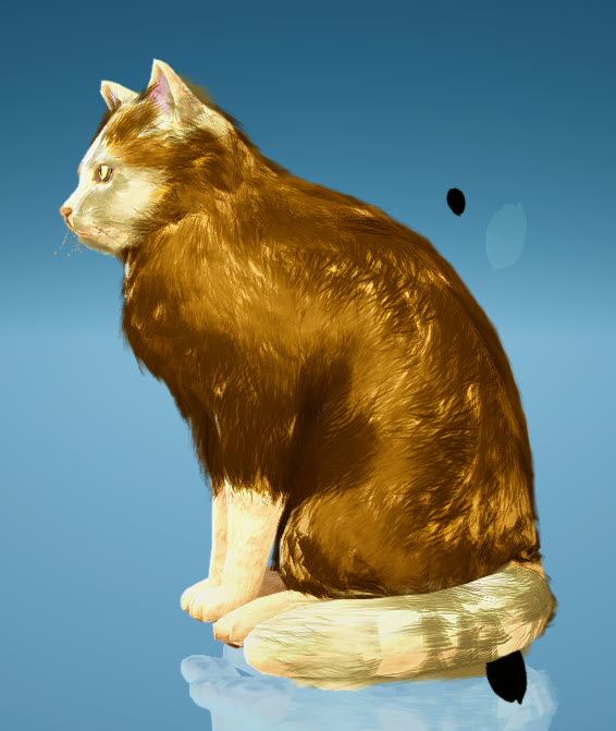 BDO Fashion | Black Mask Cat (Black Desert Online)