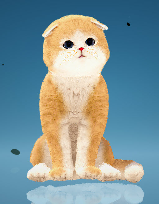 BDO Fashion | Grey Moon Cat (Black Desert Online)