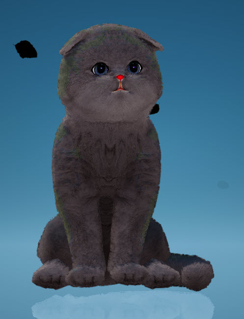 BDO Fashion | Grey Moon Cat (Black Desert Online)