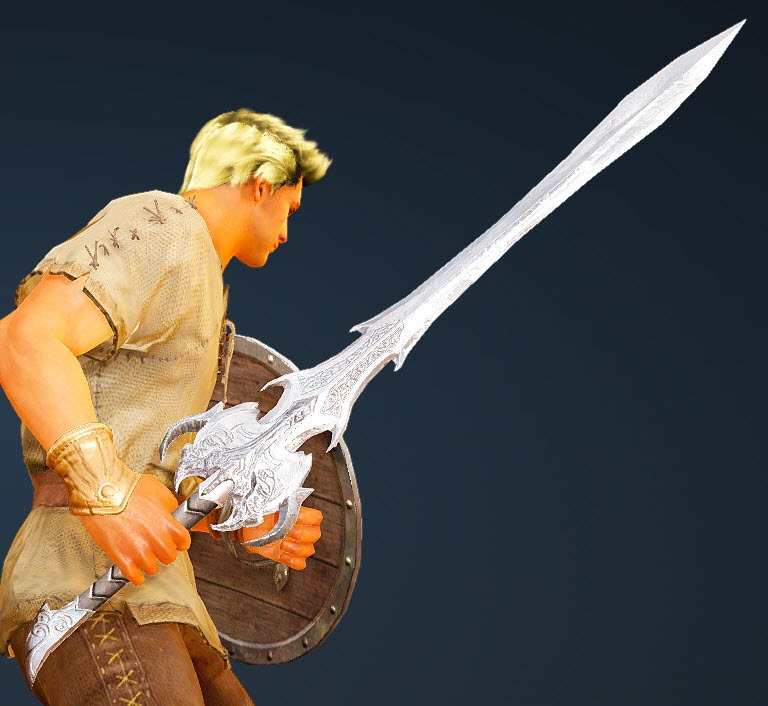 BDO Fashion | [Warrior] Karlstein Longsword (Black Desert Online)