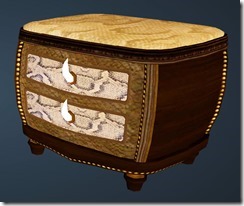 BDO Fashion | Python Bedside Table (Black Desert Online)