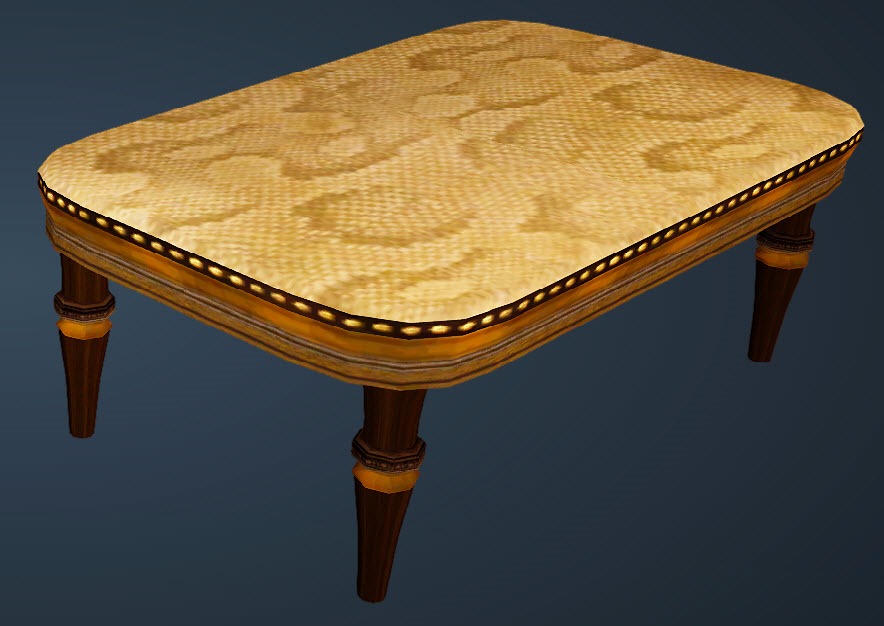 BDO Fashion | Python Dining Table (Black Desert Online)