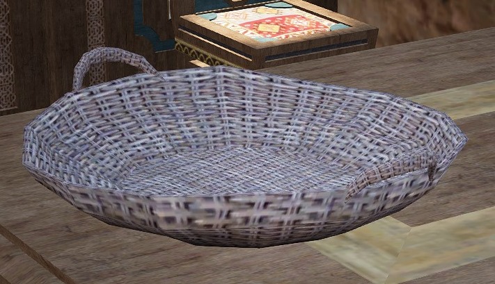 BDO Fashion | Two-Handled Basket (Black Desert Online)