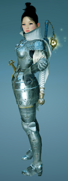 BDO Fashion | [Tamer] Delphe Knights Costume (Black Desert Online)