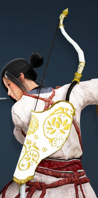 BDO Fashion | [Maehwa] Puff Mini Horn Bow (Black Desert Online)