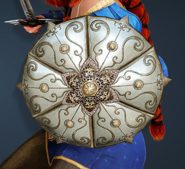 BDO Fashion | [Valkyrie] Puff Mini Shield (Black Desert Online)