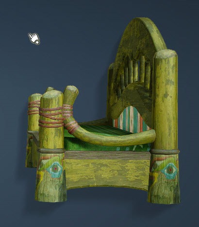 BDO Fashion | Goblin-style Sofa (Black Desert Online)