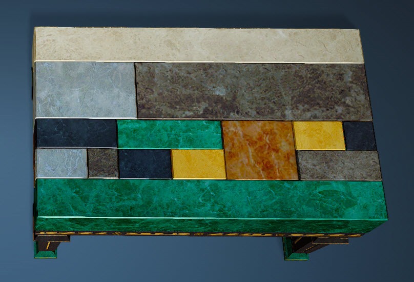 BDO Fashion | Naga Decorated Table (Black Desert Online)