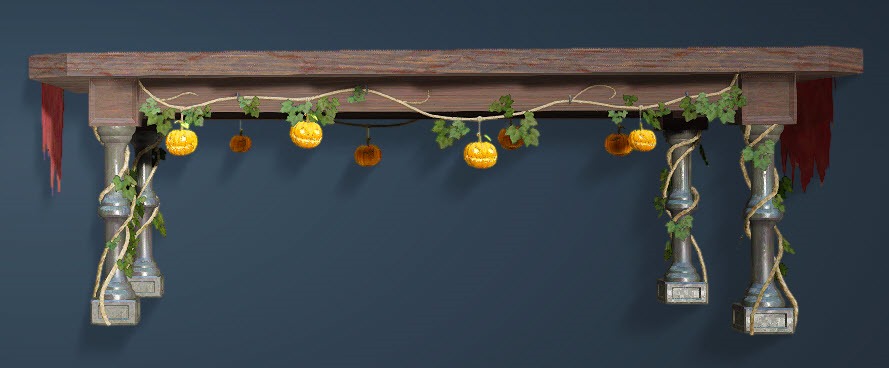 BDO Fashion | Halloween Dining Table (Black Desert Online)