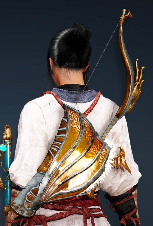 BDO Fashion | [Marhwa] Tyrie Horn Bow (Black Desert Online)