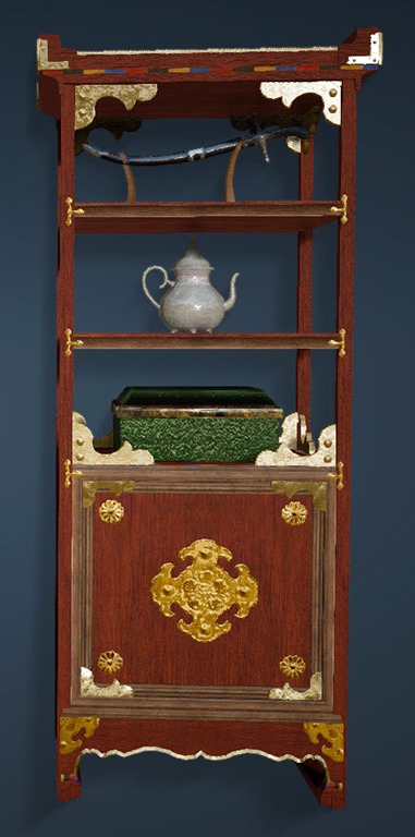 BDO Fashion | Urimok Bookshelf (Black Desert Online)