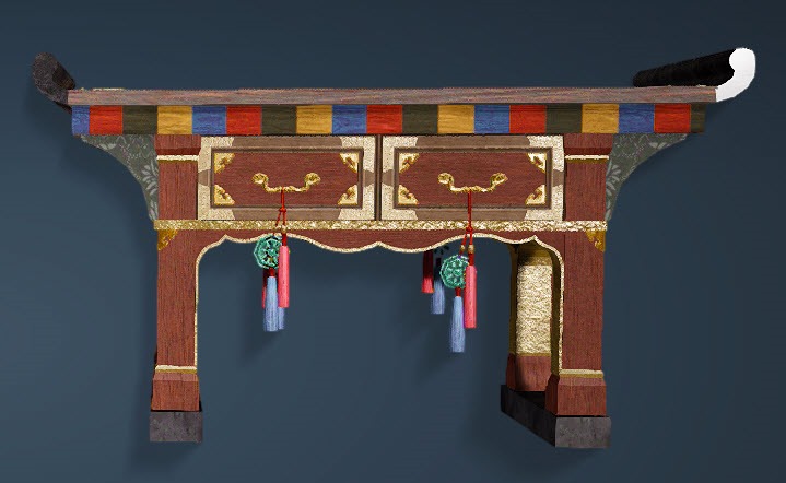 BDO Fashion | Urimok Table (Black Desert Online)