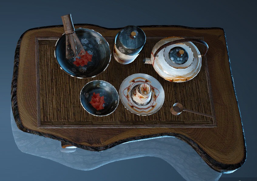 BDO Fashion | Tea Set (Black Desert Online)