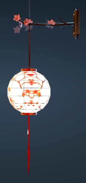 BDO Fashion | Zen Wall Lamp (Black Desert Online)