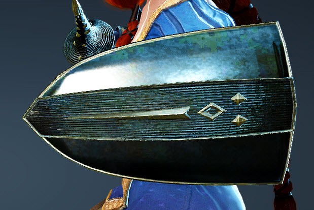 BDO Fashion | [Valkyrie] Fallen Garzar Shield (Black Desert Online)