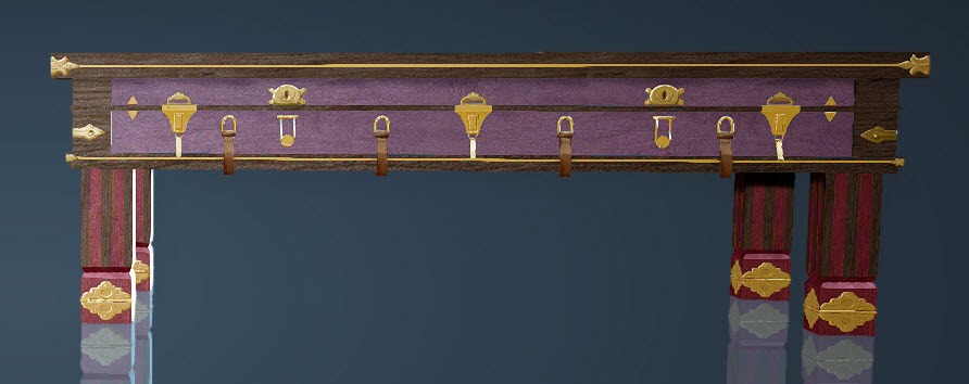 BDO Fashion | Shakatu Dining Table (Black Desert Online)