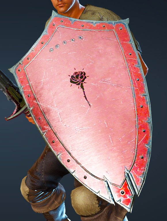 BDO Fashion | [Warrior] Brut Lancelot Shield (Black Desert Online)