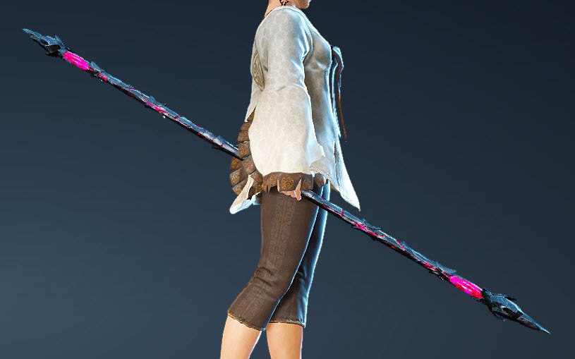 BDO Fashion | [Tamer] Night Cat Celestial Bo Staff (Black Desert Online)