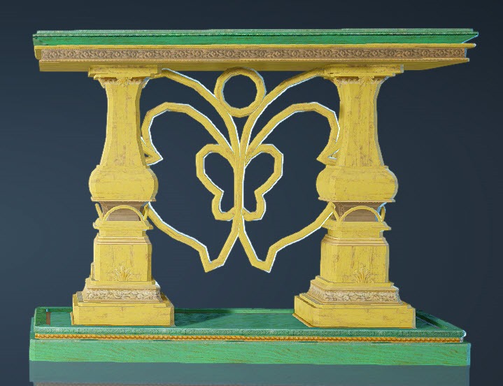 BDO Fashion | Spring Flower Table (Black Desert Online)