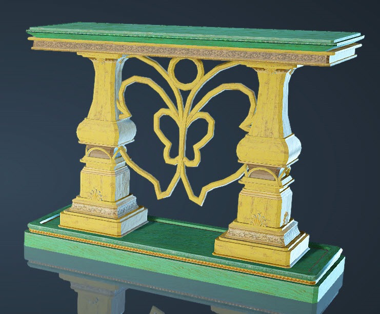 BDO Fashion | Spring Flower Table (Black Desert Online)