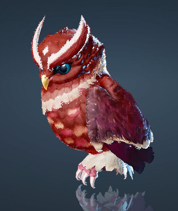 BDO Fashion | Carmadun Owl (Black Desert Online)
