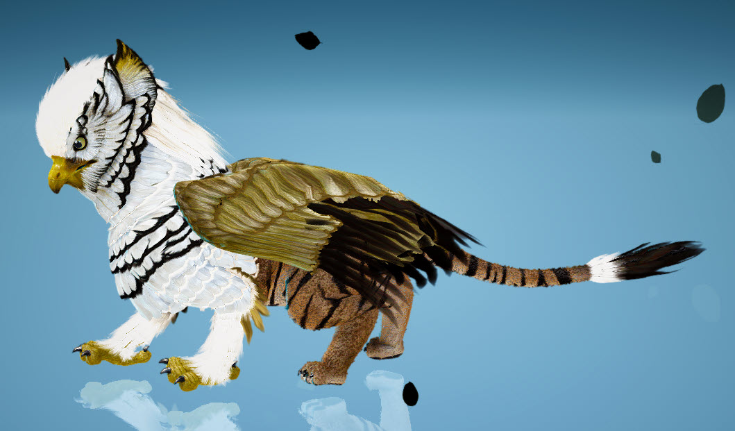 BDO Fashion | Young Griffon (Black Desert Online)