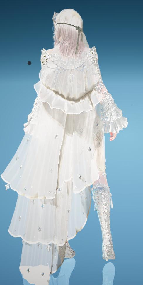 BDO Fashion | Snowflake Flurry II (Female) (Black Desert Online)