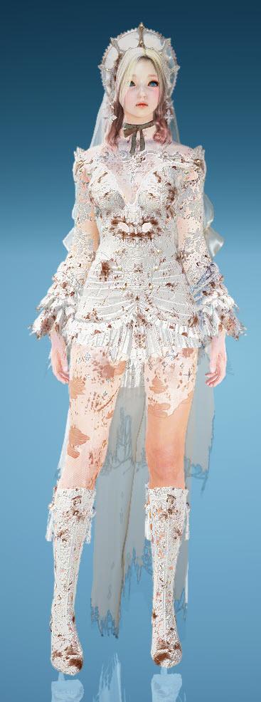 BDO Fashion | Snowflake Flurry II (Female) (Black Desert Online)