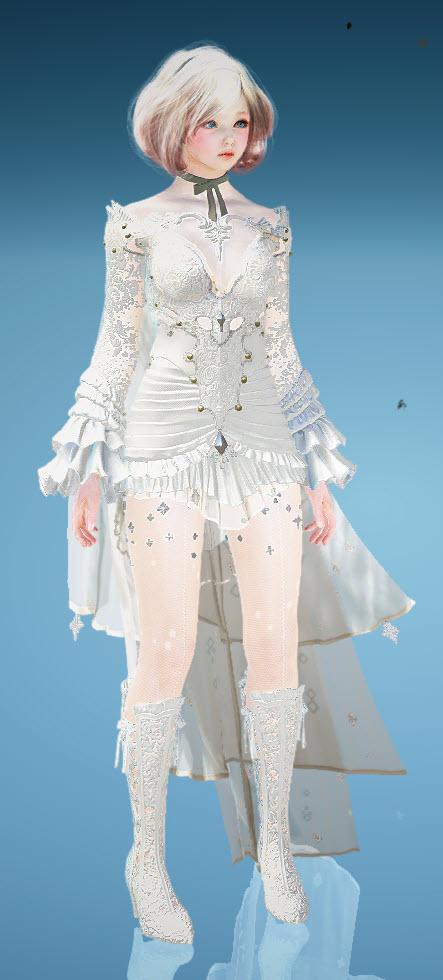 BDO Fashion | Snowflake Flurry II (Female) (Black Desert Online)