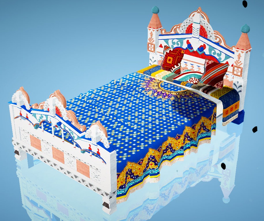 BDO Fashion | Masenka Bed (Black Desert Online)