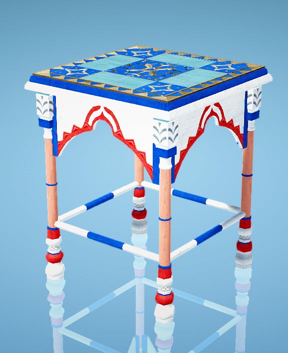 BDO Fashion | Masenka Bedside Table (Black Desert Online)