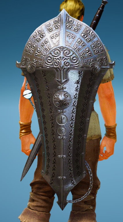 BDO Fashion | [Warrior] Millen Fedora Shield (Black Desert Online)