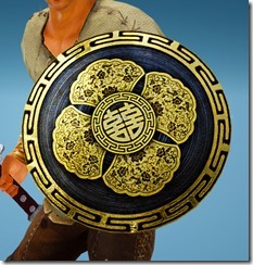 BDO Fashion | [Warrior] Red Robe Shield (Black Desert Online)