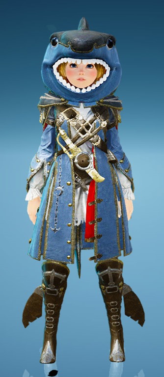 BDO Fashion | Da-Da-Da-Dum Diving Suit Set (Black Desert Online)
