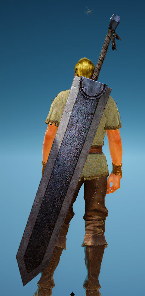 BDO Fashion | [Warrior] Gut Berserker Great Sword (Black Desert Online)