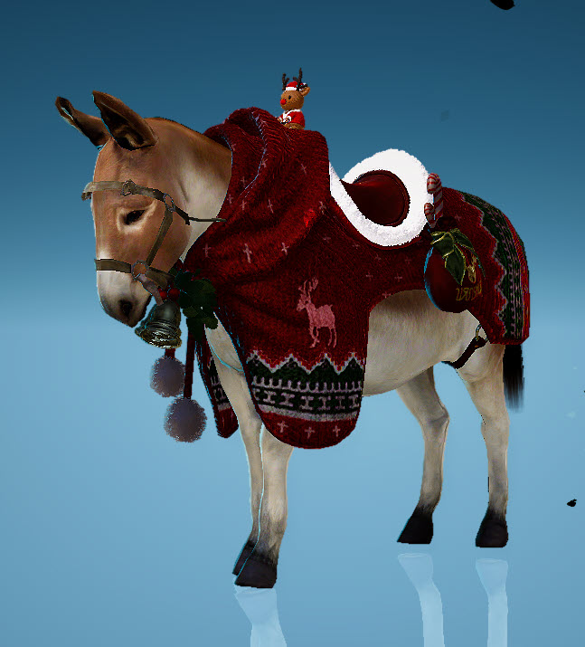 BDO Fashion | Christa Donkey Gear (Black Desert Online)