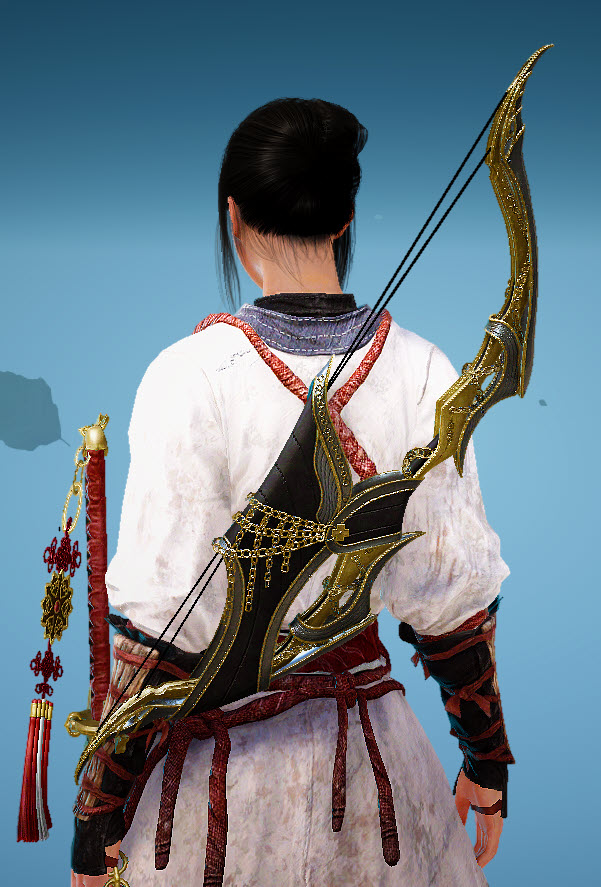 BDO Fashion | [Maehwa] Te'enah Horn Bow (Black Desert Online)