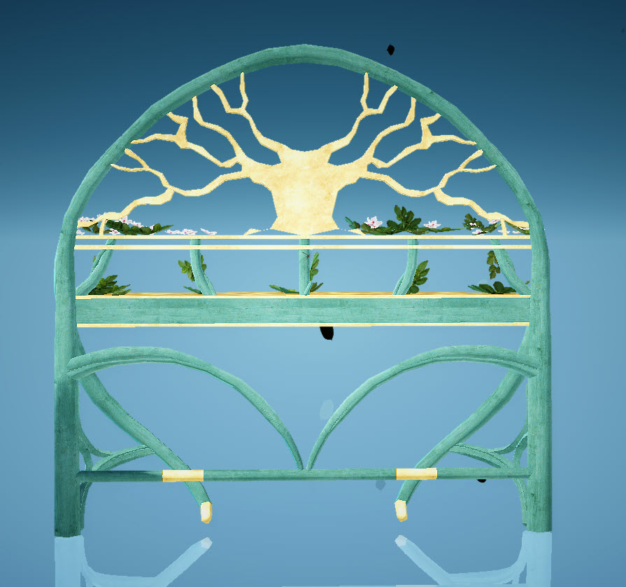 BDO Fashion | Kamasylvia Dressing Table (Black Desert Online)