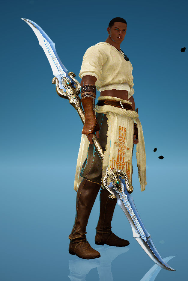 BDO Fashion | [Hashashin] Domtur Dual Glaives (Black Desert Online)