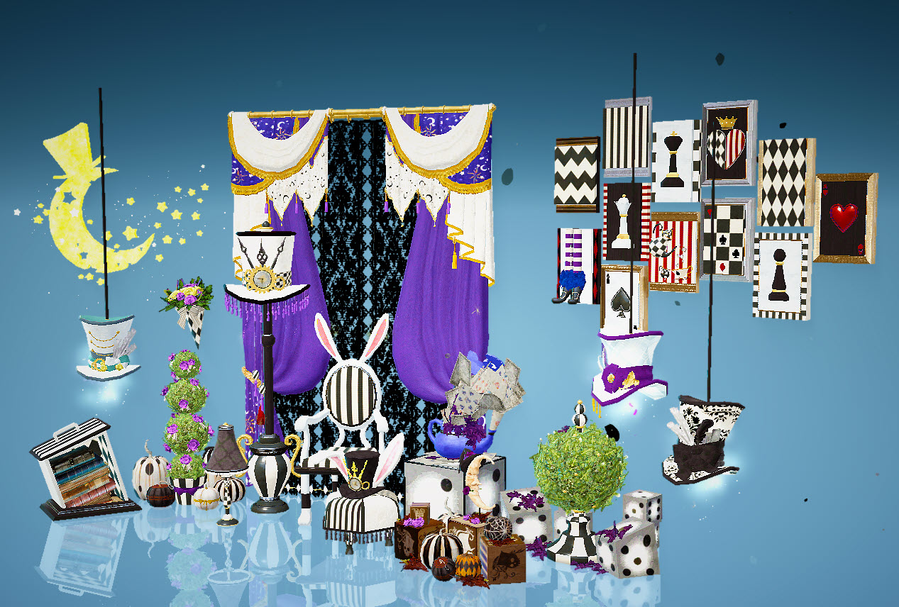 BDO Fashion | [Sweet Halloween] Heart Prop Set (Black Desert Online)