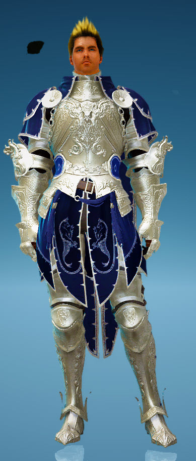 BDO Fashion | [Warrior] Azure Knight (Black Desert Online)