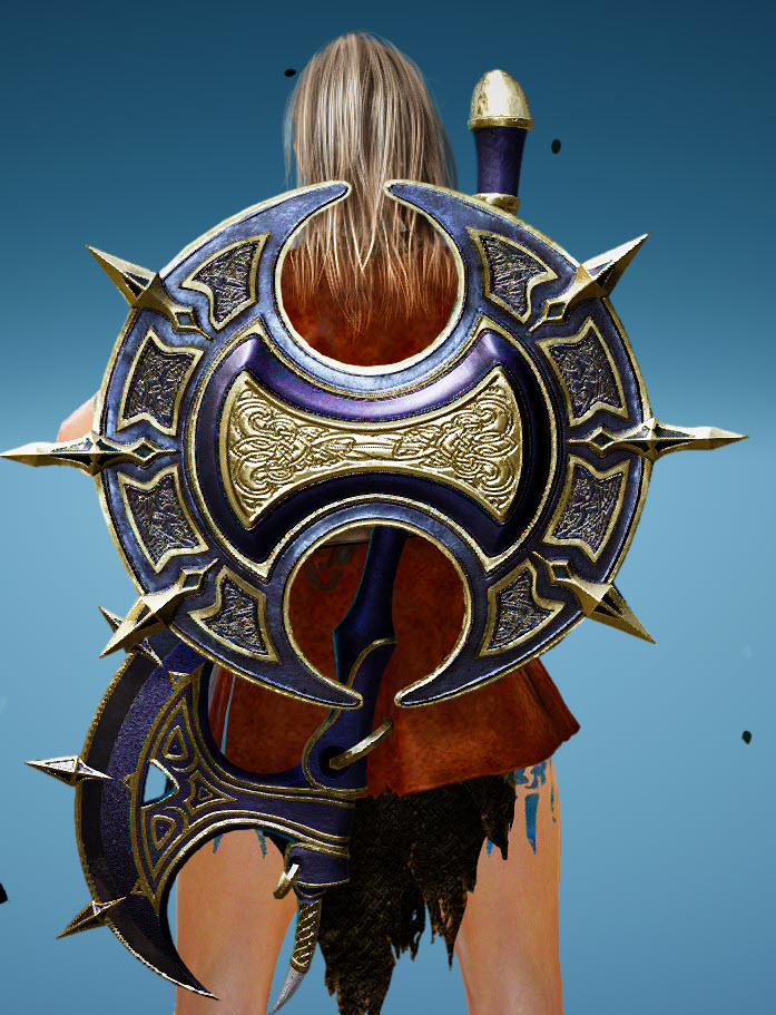 BDO Fashion | [Guardian] Leporem Battle Axe (Black Desert Online)
