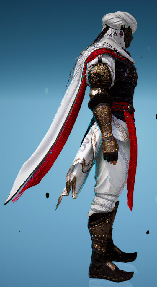 BDO Fashion | [Hashashin] White Viper of Bahrahit (Black Desert Online)
