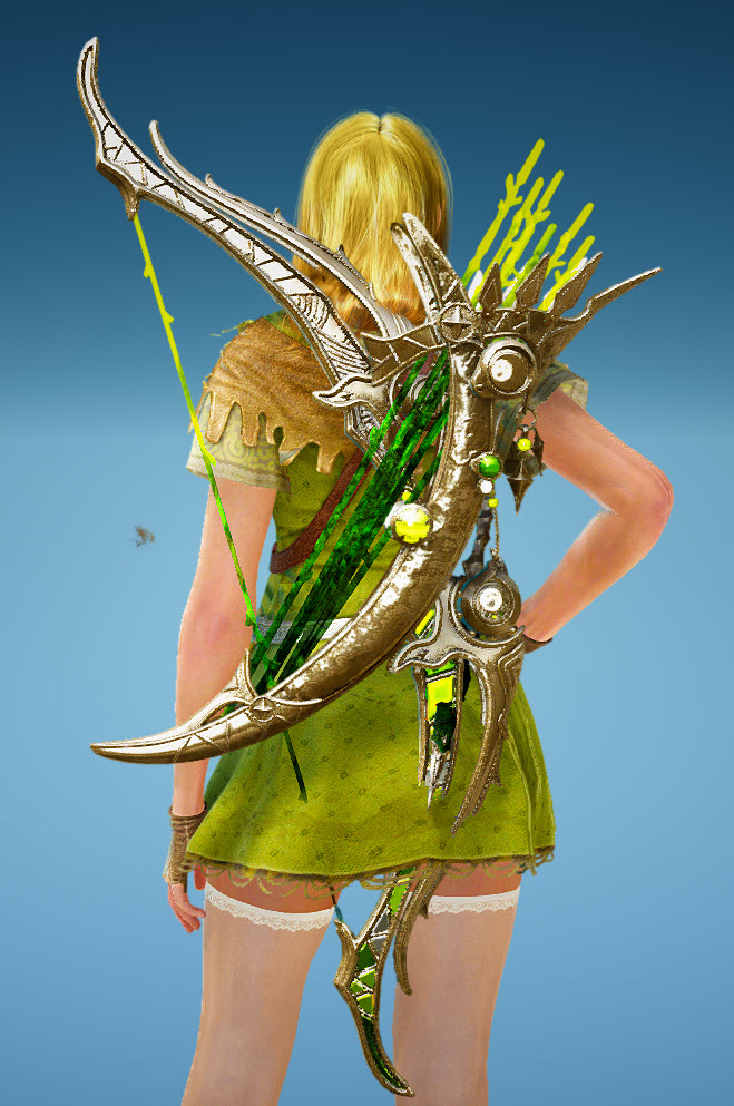 BDO Fashion | [Ranger] Kamashella Delore Longbow (Black Desert Online)