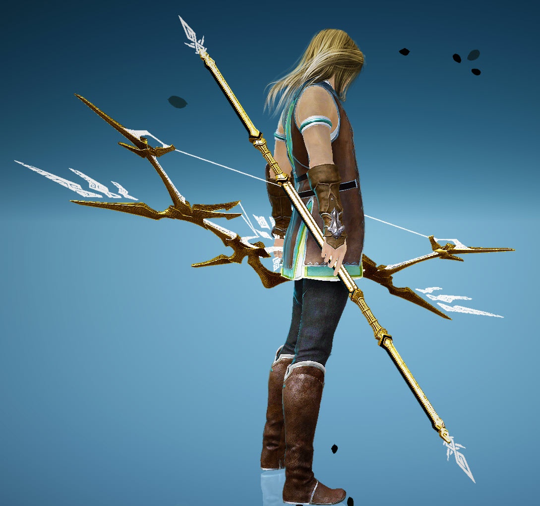 BDO Fashion | [Archer] Duskherald Greatbow (Black Desert Online)