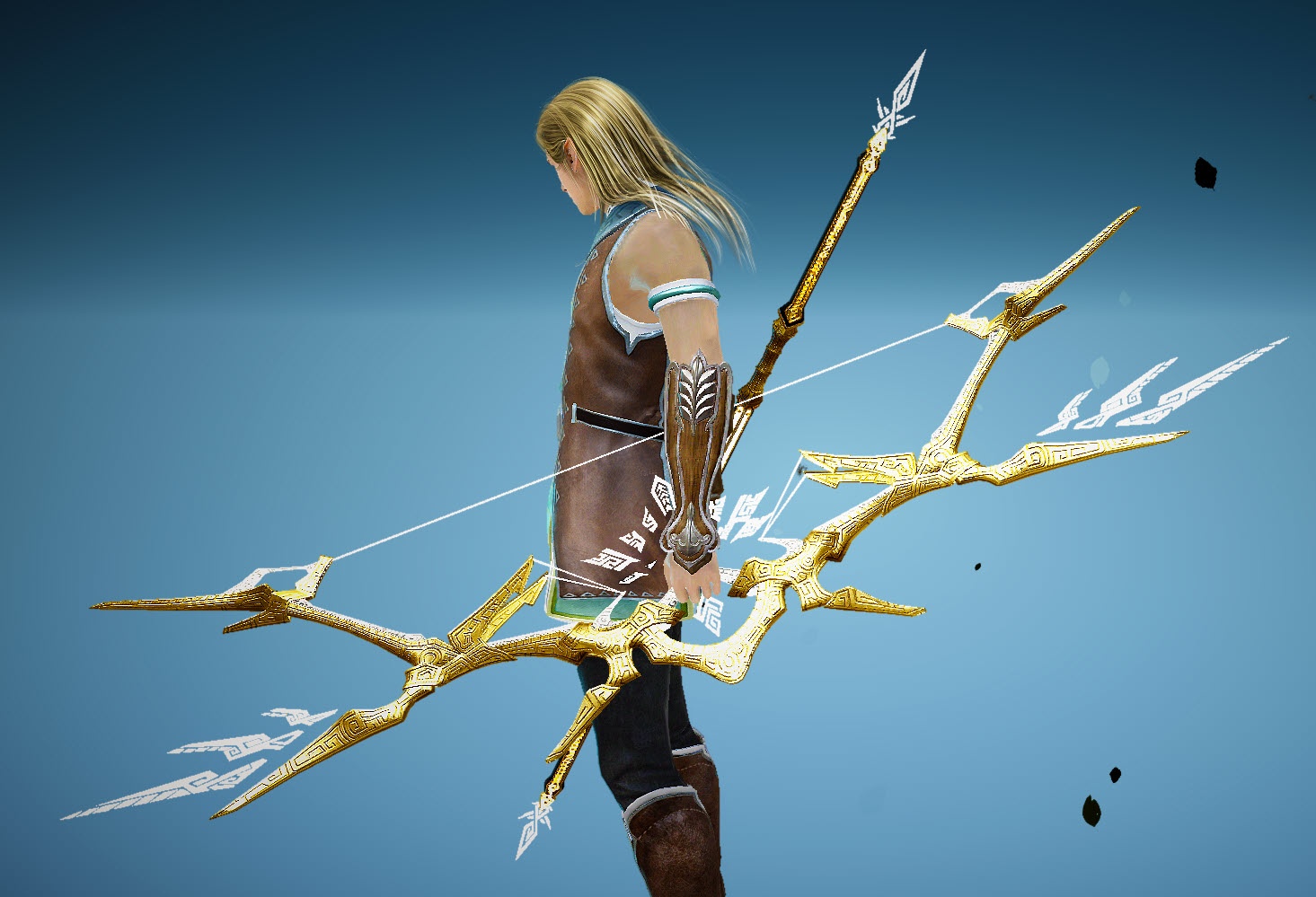 BDO Fashion | [Archer] Duskherald Greatbow (Black Desert Online)