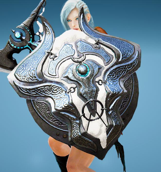 BDO Fashion | [Guardian] Winter Mountain Guardian Spirit Shield (Black ...